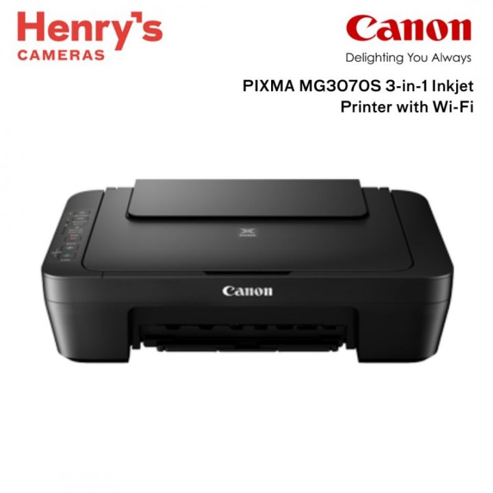 Canon PIXMA MG3070S 3-in-1 Inkjet Printer with Wi-Fi - Henry's Cameras ...