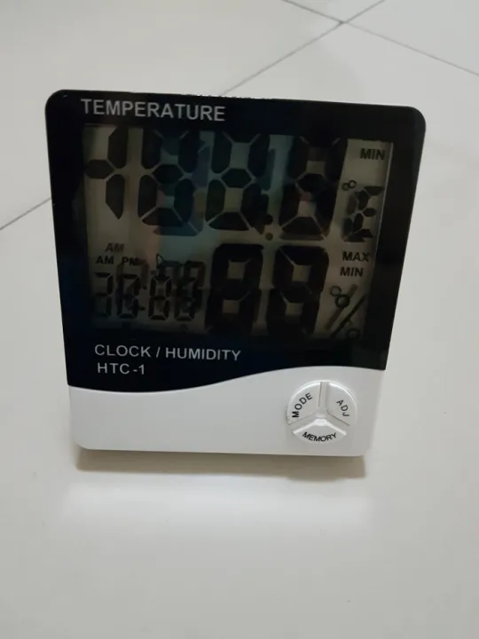pengukur suhu ruangan Thermometer Hygrometer Ruangan Digital Humidity ...