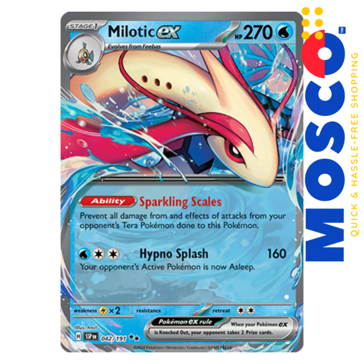 Milotic ex - 042/191 Surging Sparks | Pokemon TCG | Lazada PH