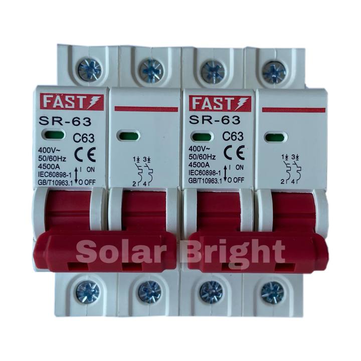 FAST Manual Transfer Switch 63A 32A AC 60Hz 2 Pole | Lazada PH