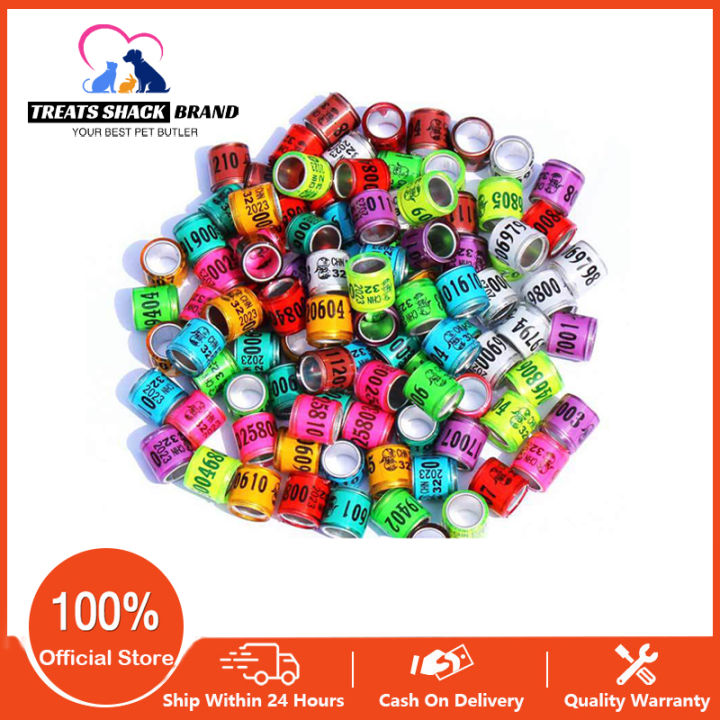 50Pcs Aluminium Pigeon Ring 2024 Taiwan Pigeon Foot Ring Oval Dove Ring ...