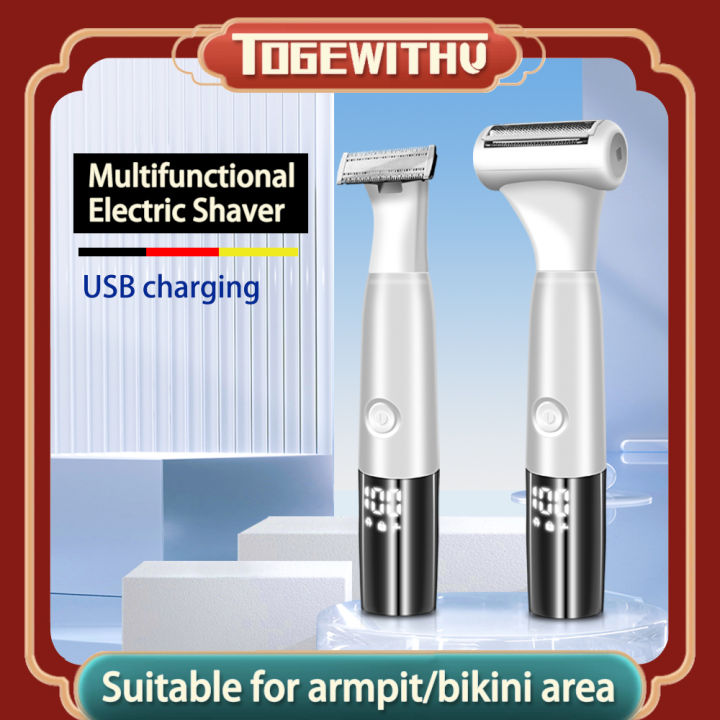 Multifunctional Electric Shaver for Men Women, 2 in 1 Painless Electric ...