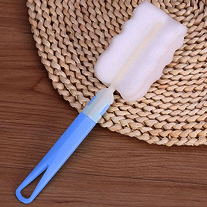 Mildew Proof Brush Sponge Multifunctional Long Handle Cleaning Rotary ...
