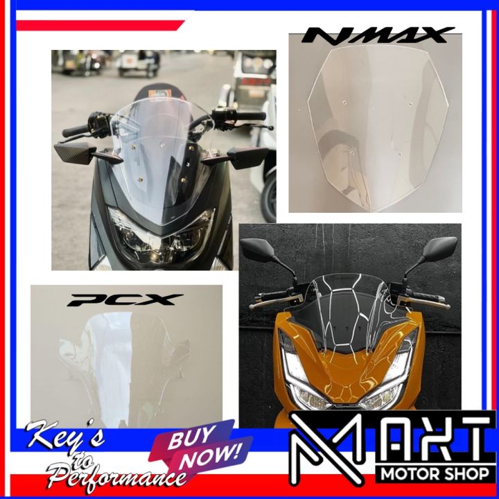 THAILAND CLEAR VISOR FOR YAMAHA NMAX V2 / PCX 160 / HIGH QUALITY ...