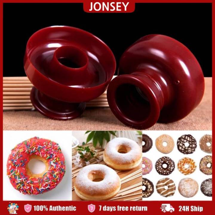 Plastic Donut Cookie Cutter Mold Pastry Dough Baking Tools DIY Baking ...