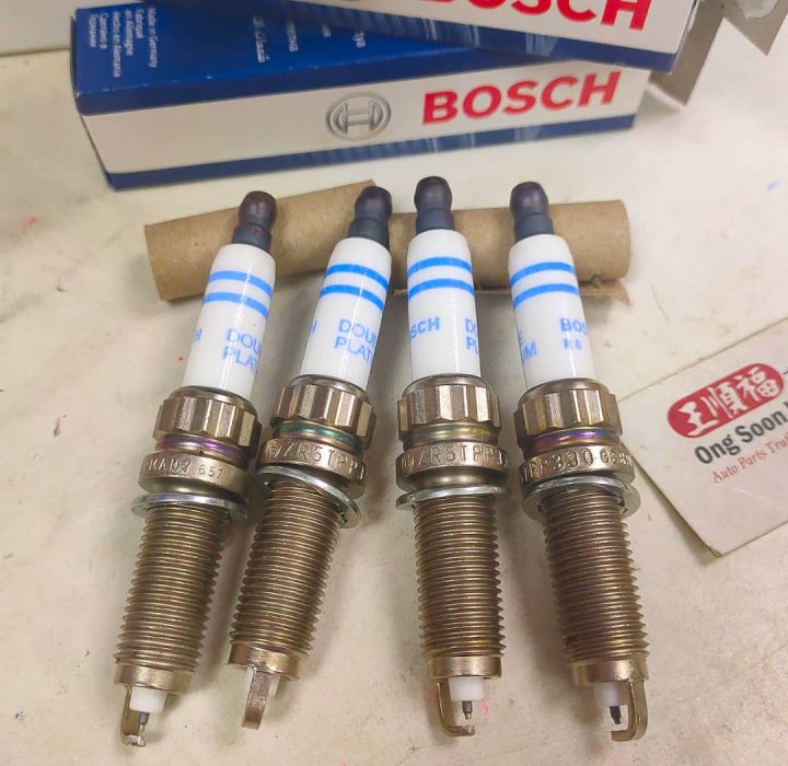 4 pcs ZR5TPP330 BMW N20 B20 520i 528i F10 F30 X6 4.4 Double Platinum Spark Plug Bosch 0242 145 541 Lazada Lazada