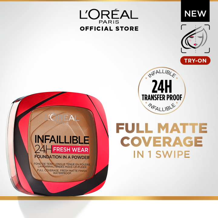 L’Oréal Paris Infaillible Longwear 24H Fresh Wear Foundation In A ...