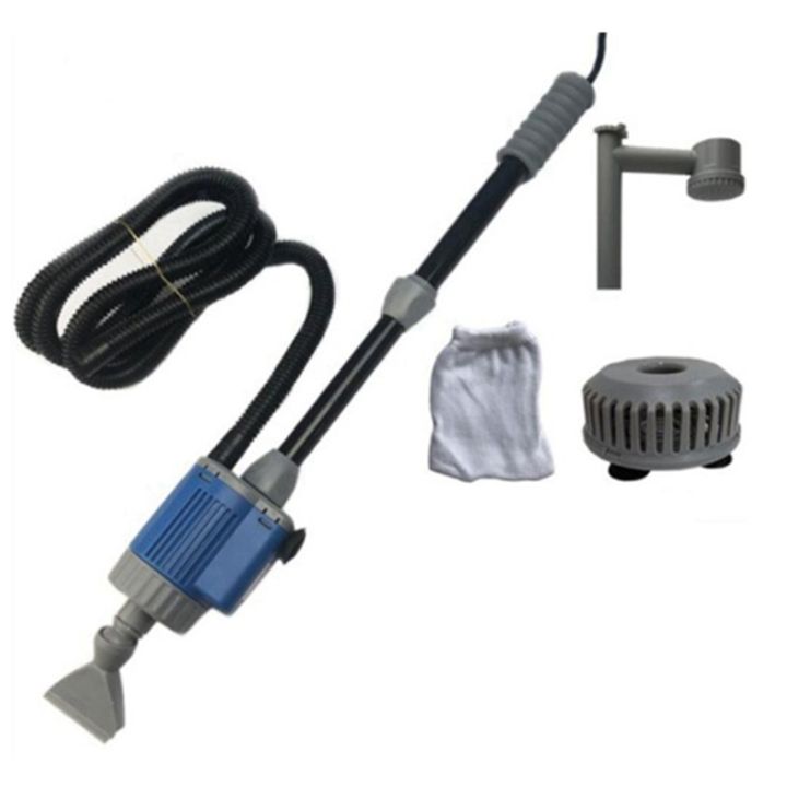 Electric Aquarium Water Change Pump Cleaning Tools Water Changer Gravel ...