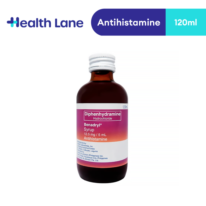 Benadryl Syrup 120ml | Lazada PH