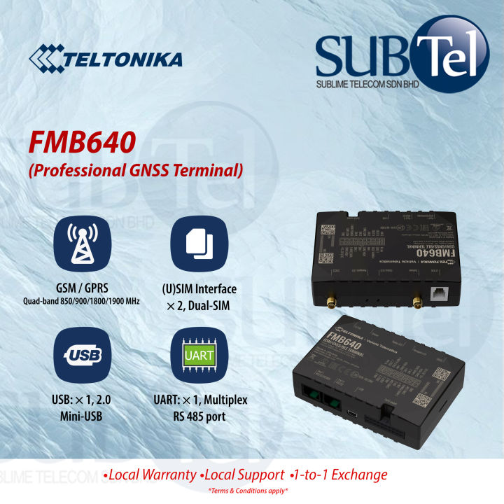CLEARANCE Teltonika FMB640 Leading GNSS/GSM Terminal for Professional ...