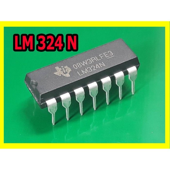 LM324N DIP14 konsumsi daya rendah, digunakan pada amplifier | Lazada ...