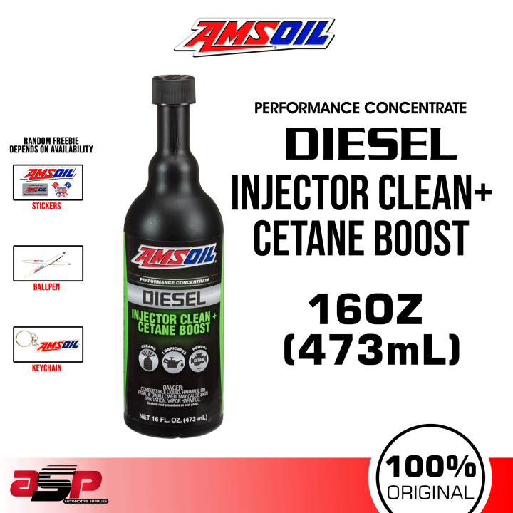 AMSOIL Diesel Injector Clean + Cetane Boost 8oz / 16oz | Lazada PH