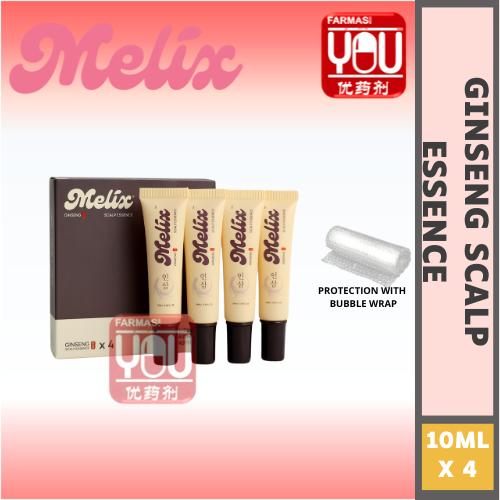 Melix Ginseng Scalp Essence (10ml x 4) | Lazada