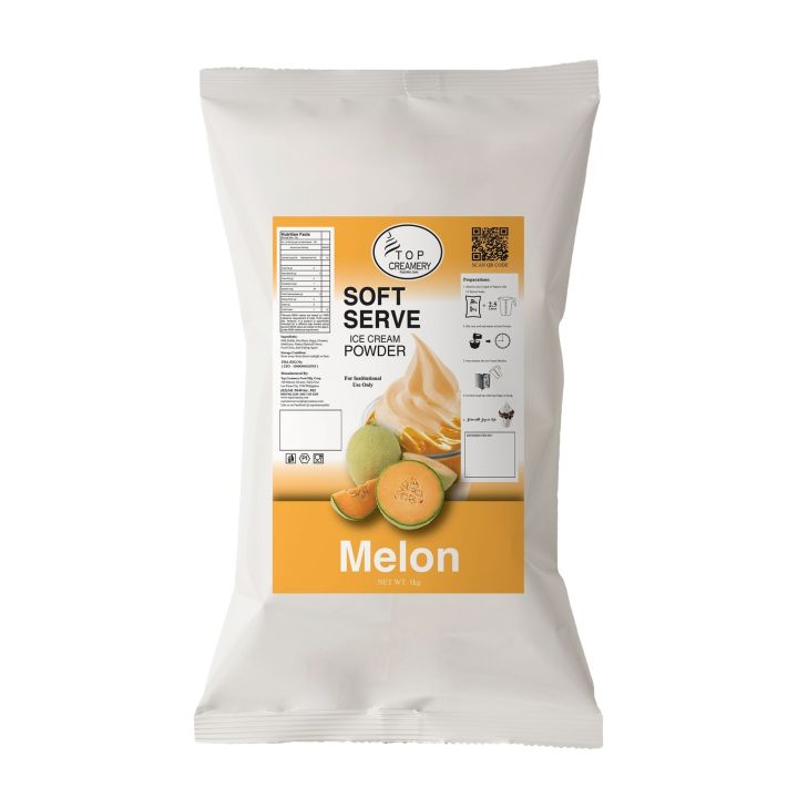 Top Mix Soft-Serve Ice Cream Melon Powder | Lazada PH