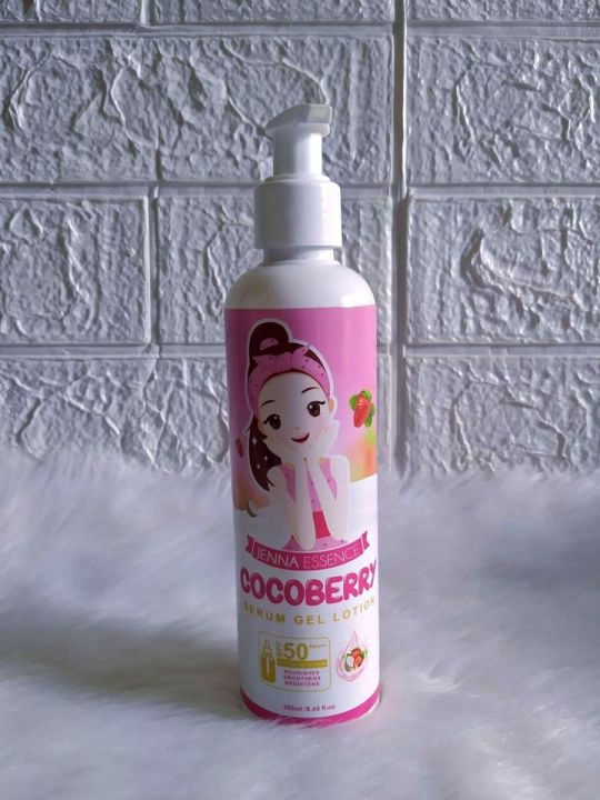 Jenna Essence Cocoberry, Serum Gel Lotion 250ml | Lazada PH