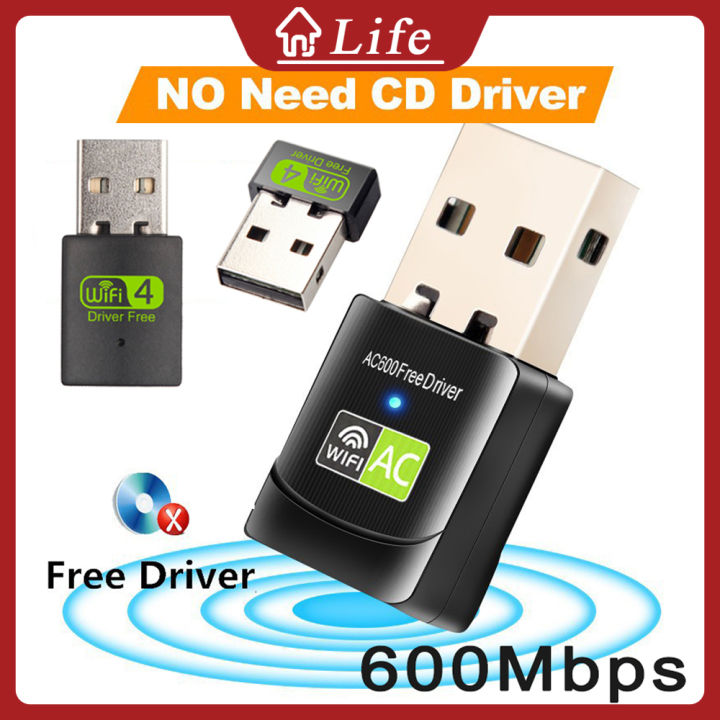 [Ready stock] 600Mpbs Wireless WiFi Adapter, usb wifi dongle 600M USB ...