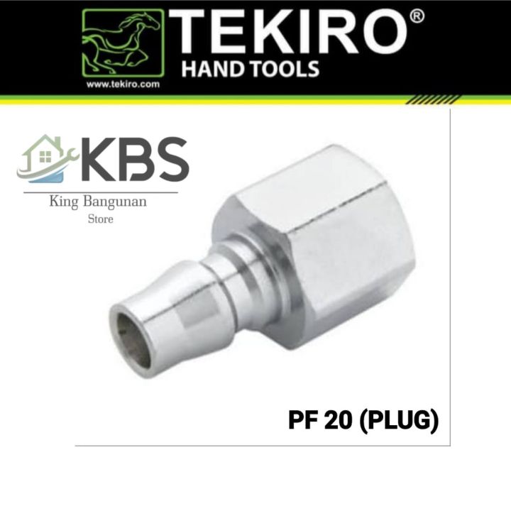 TEKIRO QUICK COUPLER ANGIN PF 20 PLUG / SAMBUNGAN SELANG ANGIN PF20 | Lazada Indonesia
