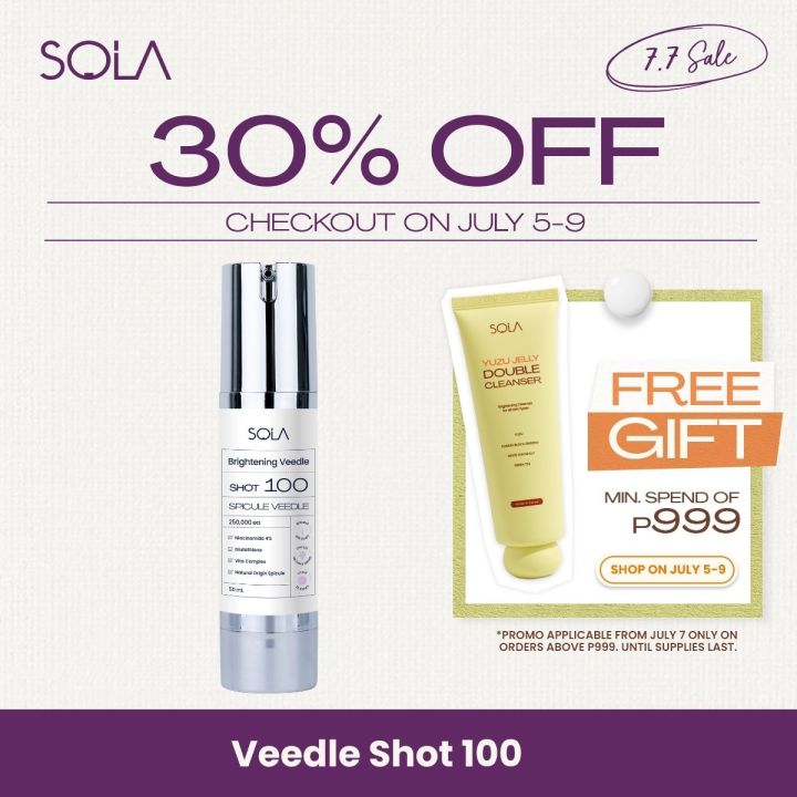 SOLA Veedle Shot 100 50ml | Lazada PH