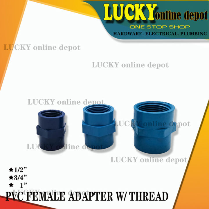 BLUEBEST PVC FEMALE ADAPTER WITH THREAD PIPE FITTING | Lazada PH