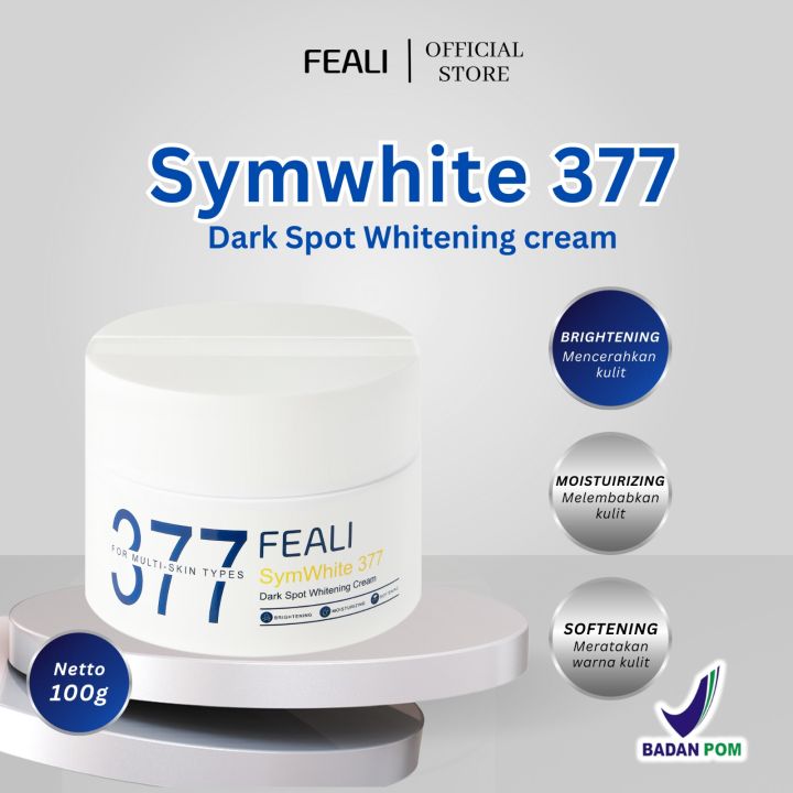 [BPOM] FEALI Symwhite 377 Dark Spot Whitening Cream | Lazada Indonesia