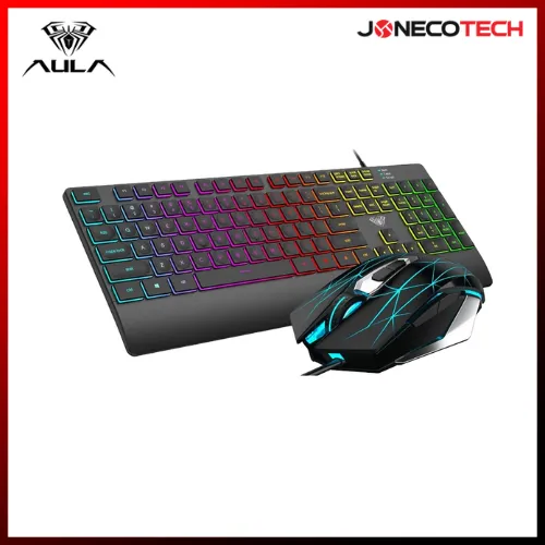 Aula T201 Wired Gaming Membrane Keyboard and Mouse Combo Set | Lazada PH