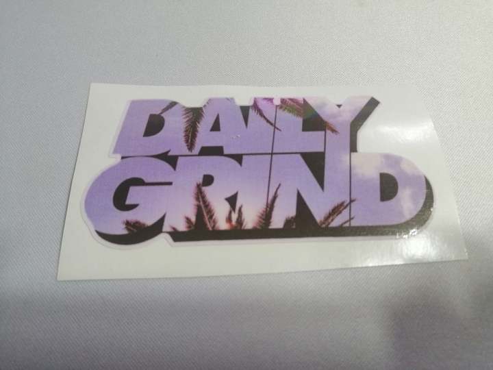 daily grind sticker | Lazada PH