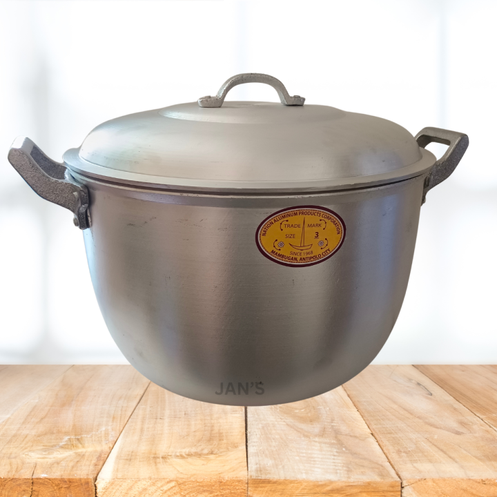 Kaldero Makapal Makinis 28cm pang 3kilo Capacity Double Handle | Lazada PH