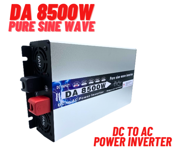 DA Inverter 8500wรุ่น12v/24V/48V ตัวแปลงไฟDC TO AC220V อินเวอร์เตอร์เพ ...