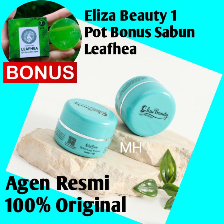 MH Eliza beauty plus sabun leafhea eliza beauty cream 1 paket ori bpom ...