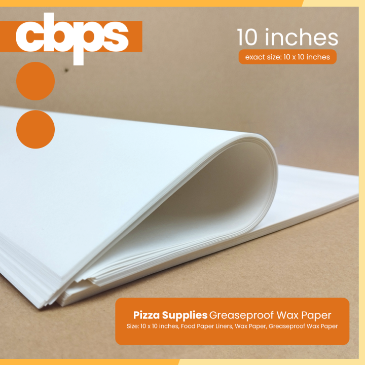 Grease Proof Wax Paper | Food liner | Burger Wrapper | Wrapper | Baking ...