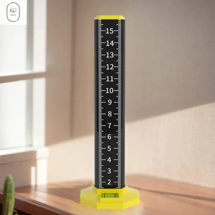 VISIONN ic Ceiling Leveling Ruler Light Steel Graduated Scale Equal ...