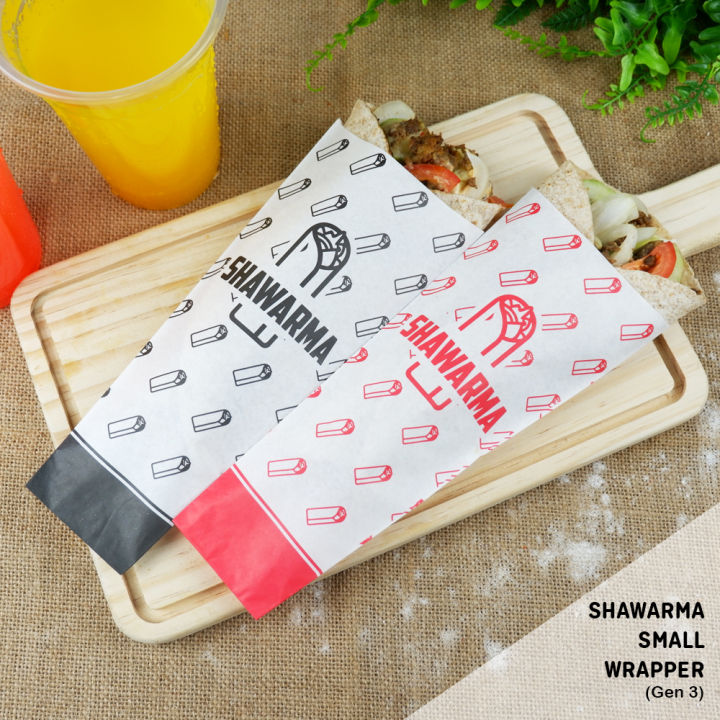 Shawarma Wrapper Gen3 Design SMALL (GOOD FOR 5-7 INCHES PITA ...