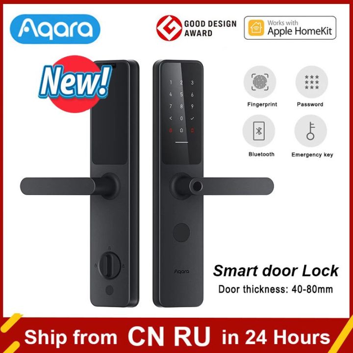Original Aqara A100 Pro Smart Door Lock Zigbee Fingerprint Lock Fit For ...