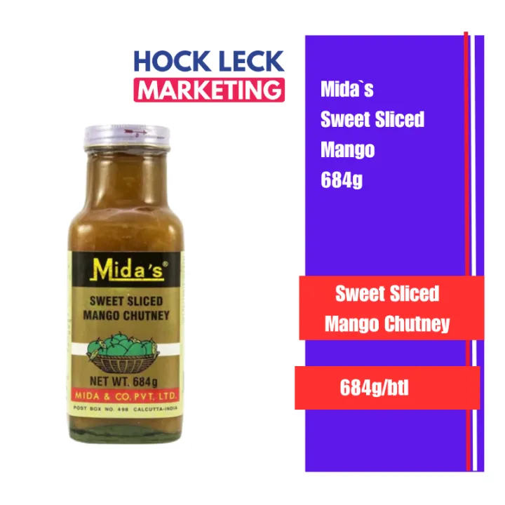 Midas Sweet Sliced Mango Chutney 684g | Lazada