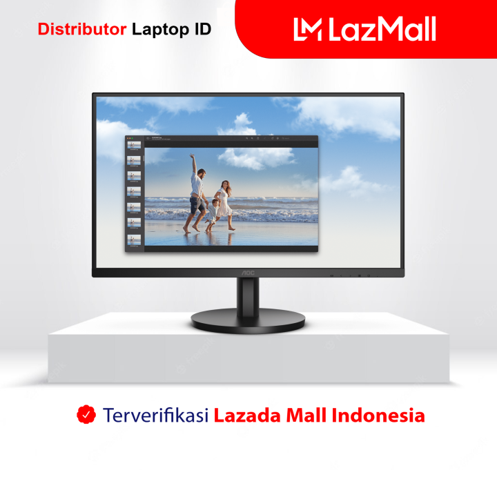 AOC 22B3HM 22" Monitor VA FHD LED 4ms 75Hz VGA HDMI Frameless | Lazada ...