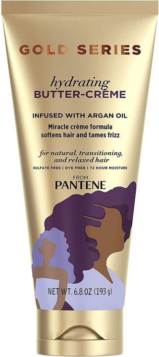 Pantene Gold Series Hydrating Butter Creme Leave-in Hair Conditioner ...