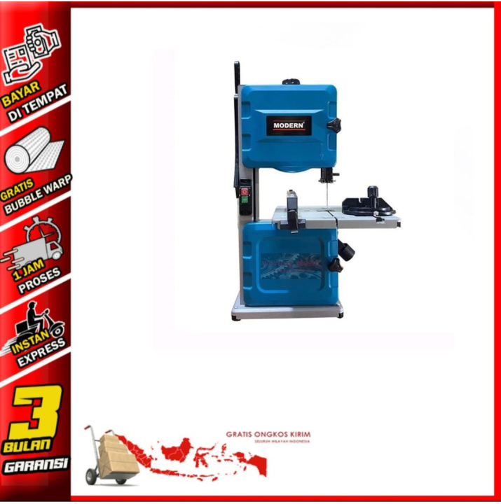 MODERN Mesin Band Saw 8 Inch M-621 Mesin Gergaji Listrik Duduk Bandsaw ...