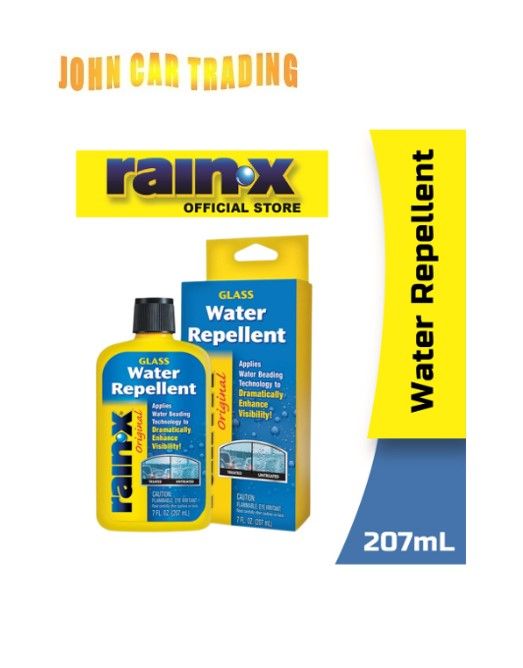 Rain-X Water Repellent Window Glass Treatment Plastic Repellent Anti ...