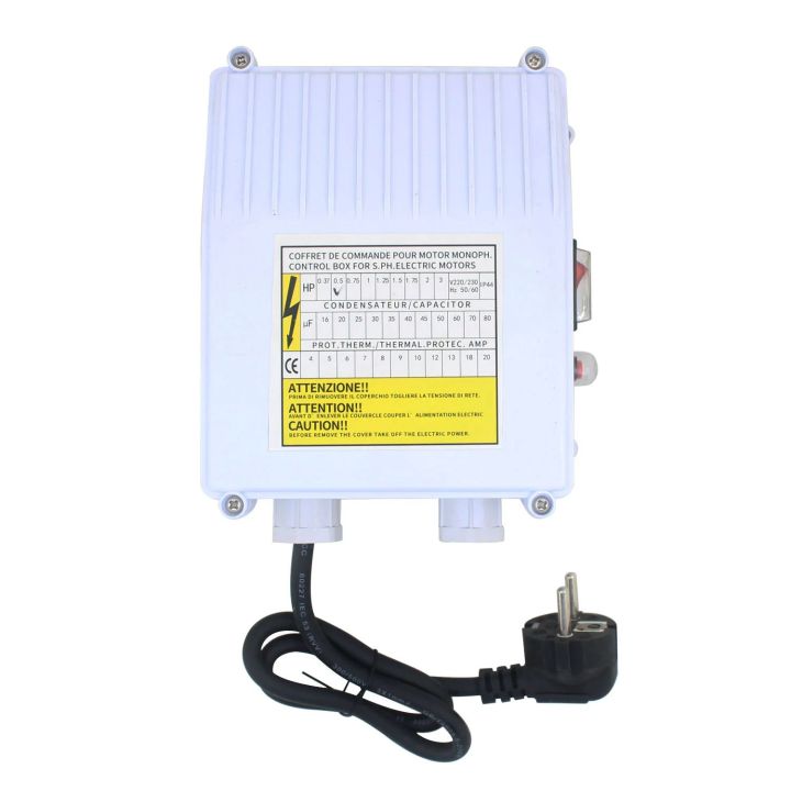 220V submersible deep well pump control box Diving pump external ...