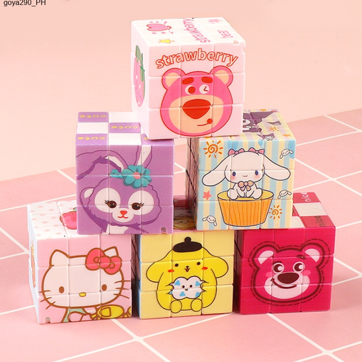 goya290 Cute Animation Mini Rubik's Cube Lock | Lazada PH