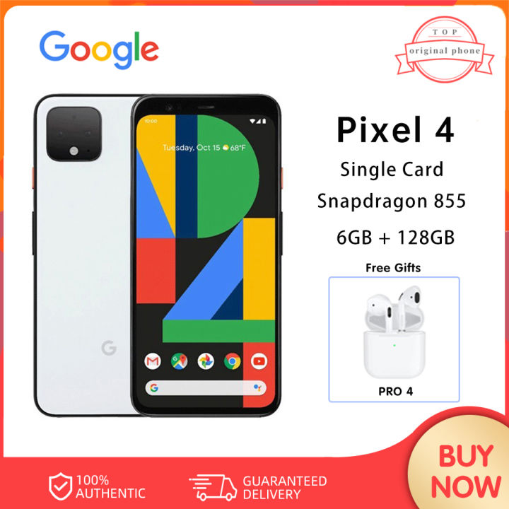Google Pixel 4 US Version Unlocked Mobile Phone 5.7'' inch Octa Core ...