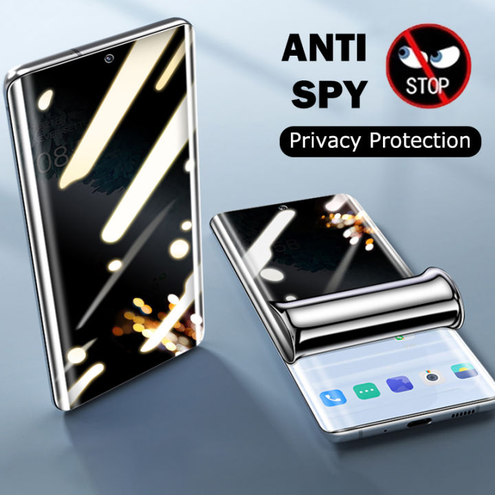 Full Cover Anti Spy Soft Hydrogel Film For Xiaomi 13 12 Lite Mi 11 Lite