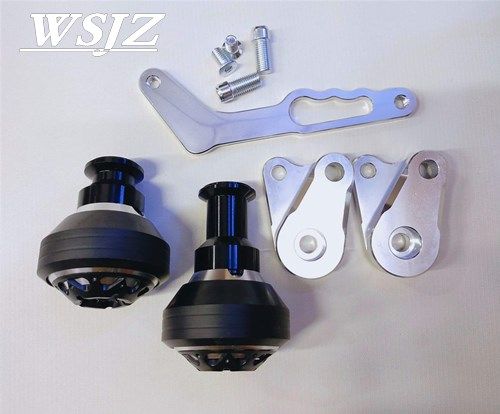 Nmax /Aerox Slider with Axel Cap CNC SILVER | Lazada PH