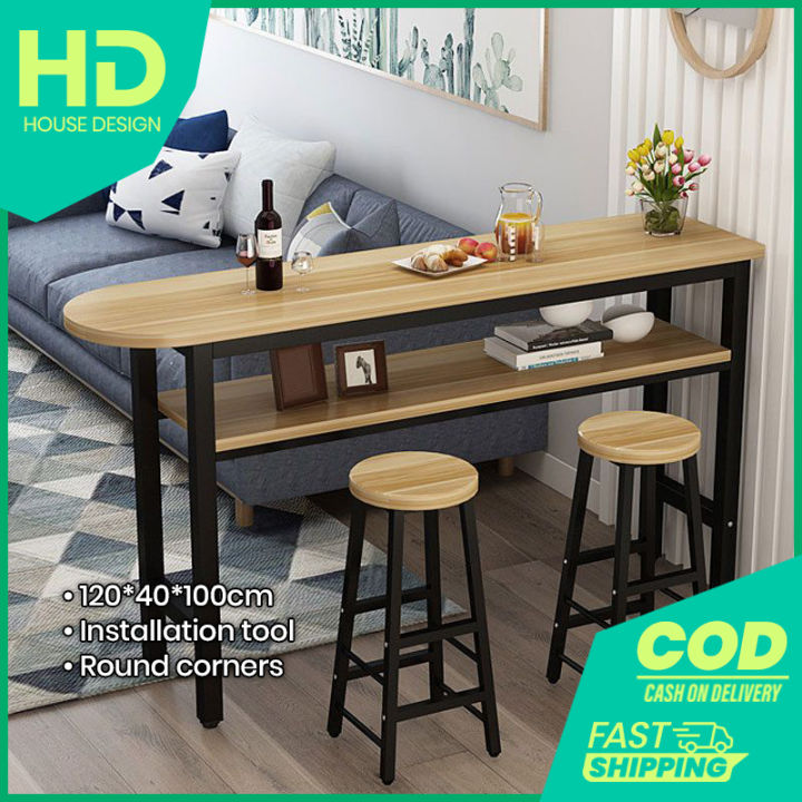 Bar Table High Table Long Table Dining Table Home Office Side Milk Tea ...