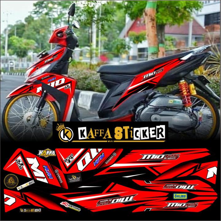 Stiker Striping Lis MIO M3 / Mio Z / Mio 125 Tahun 2014 2015 2016 2017 ...