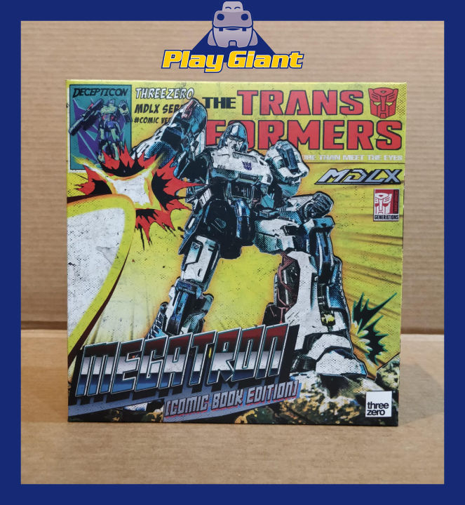 Threezero Transformers MDLX Megatron (Comic Book Edition) Figure ...
