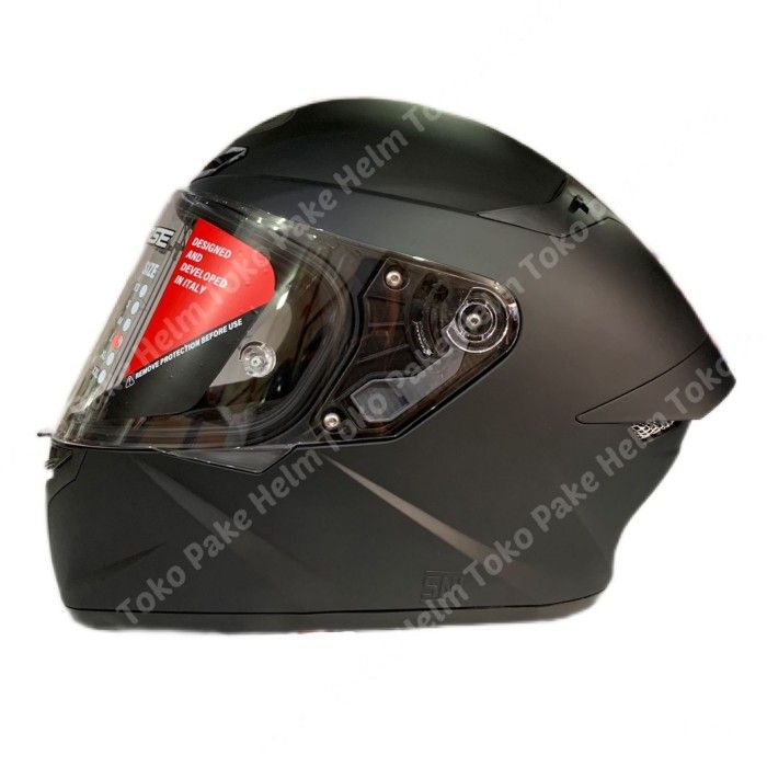 HELM KYT TT COURSE BLACK DOFF TTC FULL FACE - VIOLENC STORE | Lazada ...