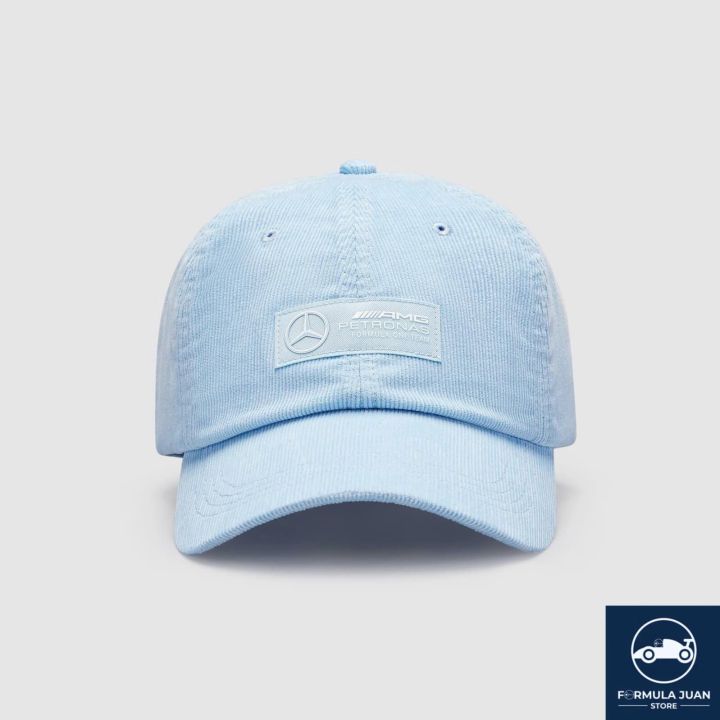 Mercedes-AMG Petronas Retro Corduroy Cap - Blue (Official F1 Merch ...