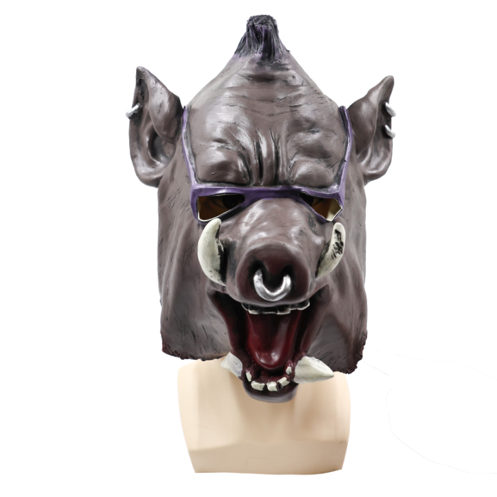 Adult Pig Halloween Masks Animal Wild Boar Latex Mask | Lazada Singapore