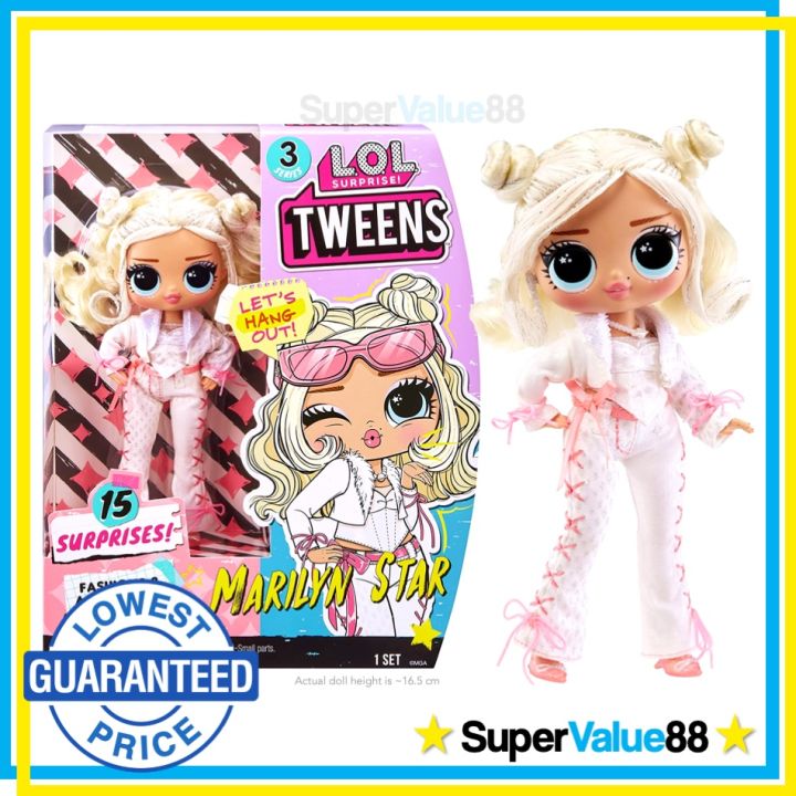Original L.O.L. Surprise Tweens Series 3 Marilyn Star Fashion Doll with ...